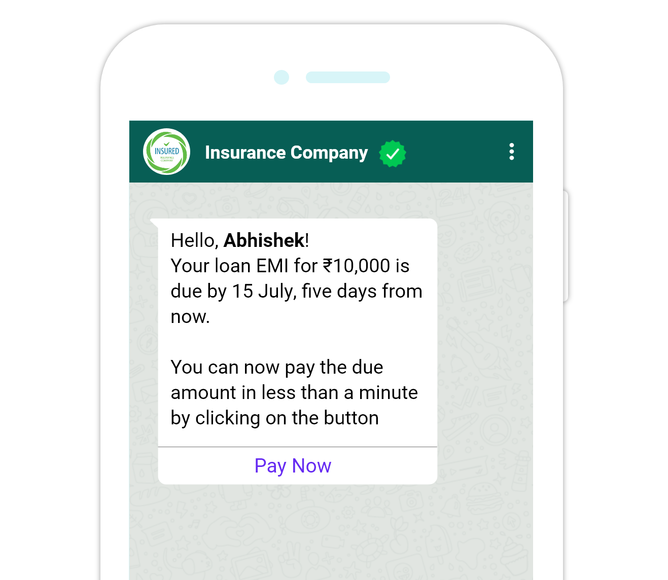 Collect Payment on Whatsapp - Whizard